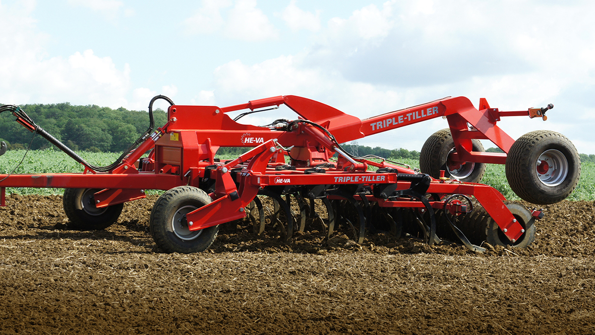 Triple Tiller, Stubble Cultivator - HE-VA UK